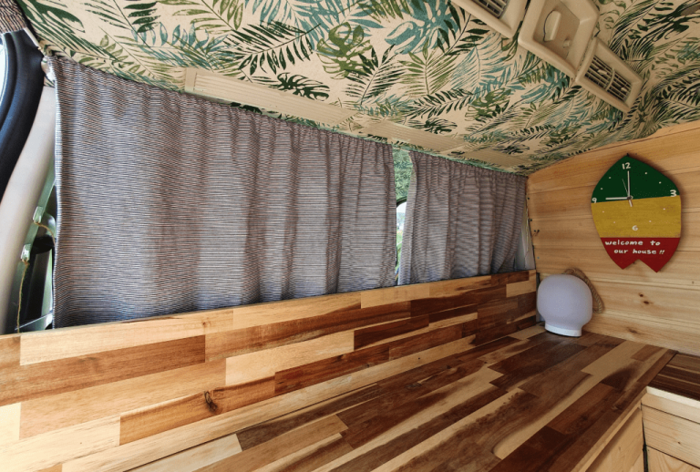 Camper Van Curtains | 10 Steps To Make Cheap DIY Curtains – Bappa Shota